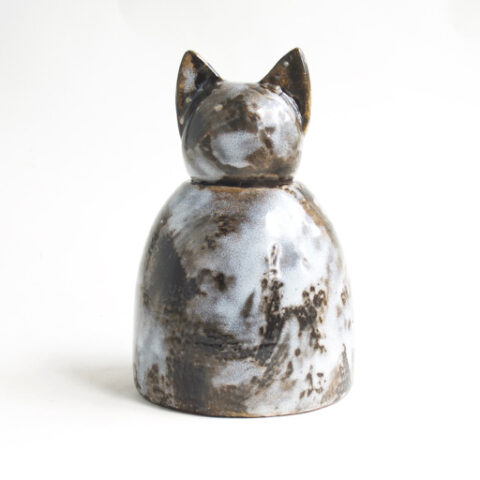 Ceramic Cat Urn (Custom) - Radiant Heart After-Care for Pets