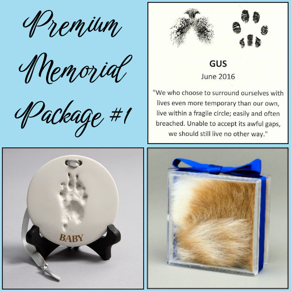 Premium Memorial Package #1 - Radiant Heart After-Care for Pets